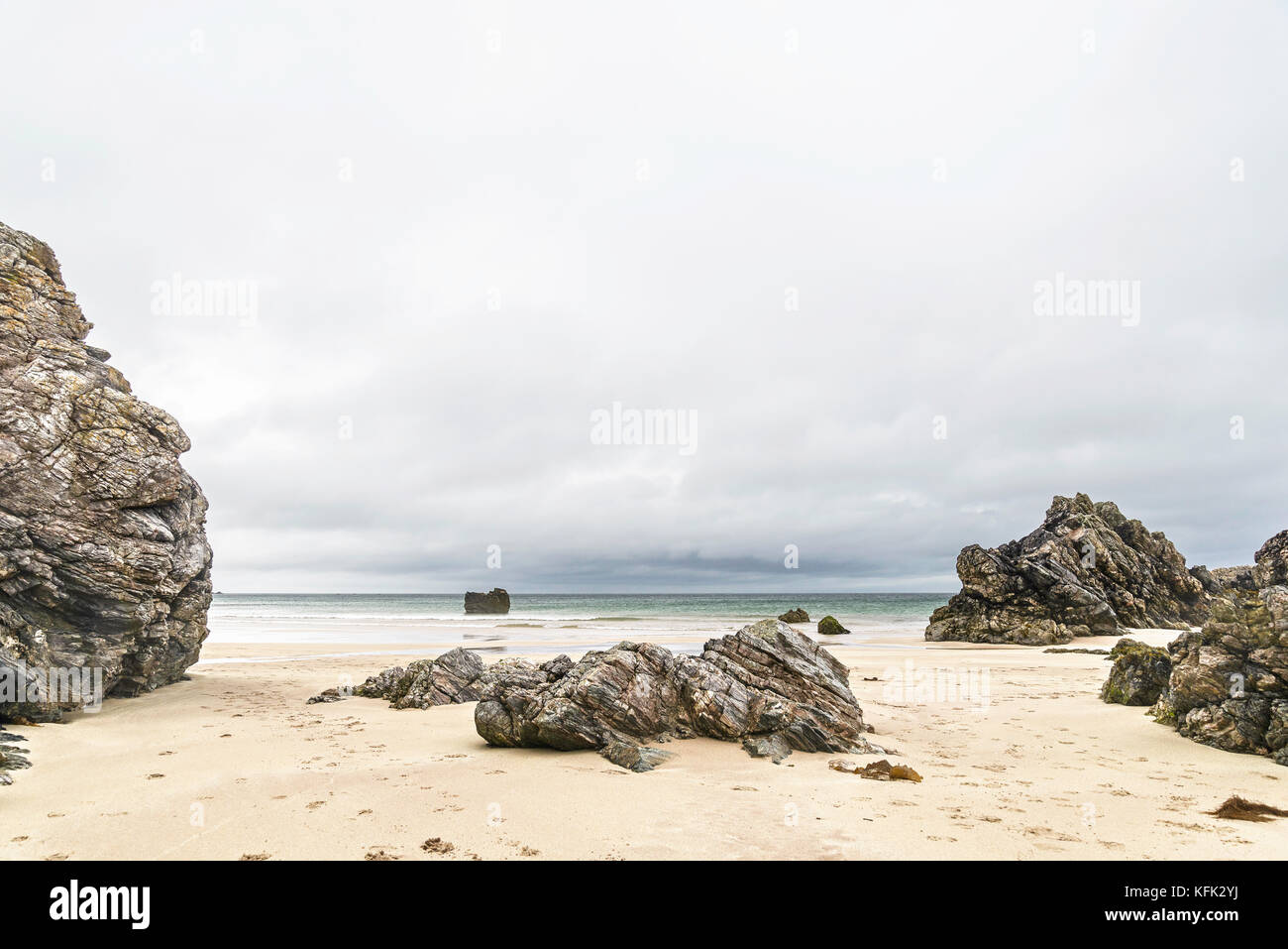 seascapes taken at Sango Sands beach in Durness Stock Photo - Alamy