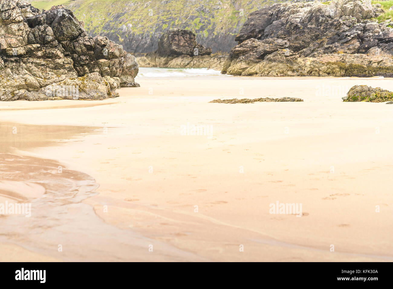 seascapes taken at Sango Sands beach in Durness Stock Photo - Alamy