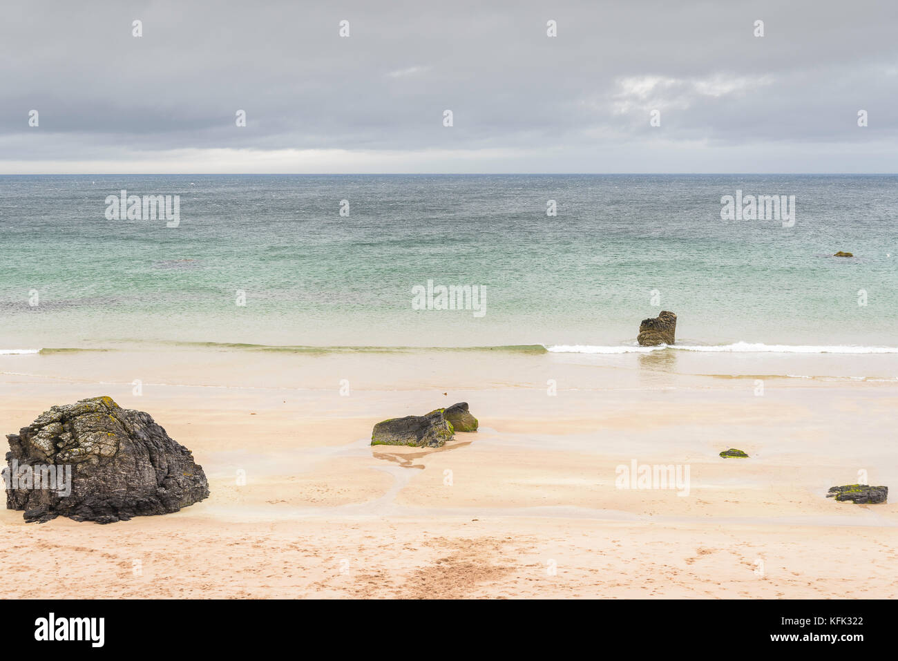 seascapes taken at Sango Sands beach in Durness Stock Photo - Alamy