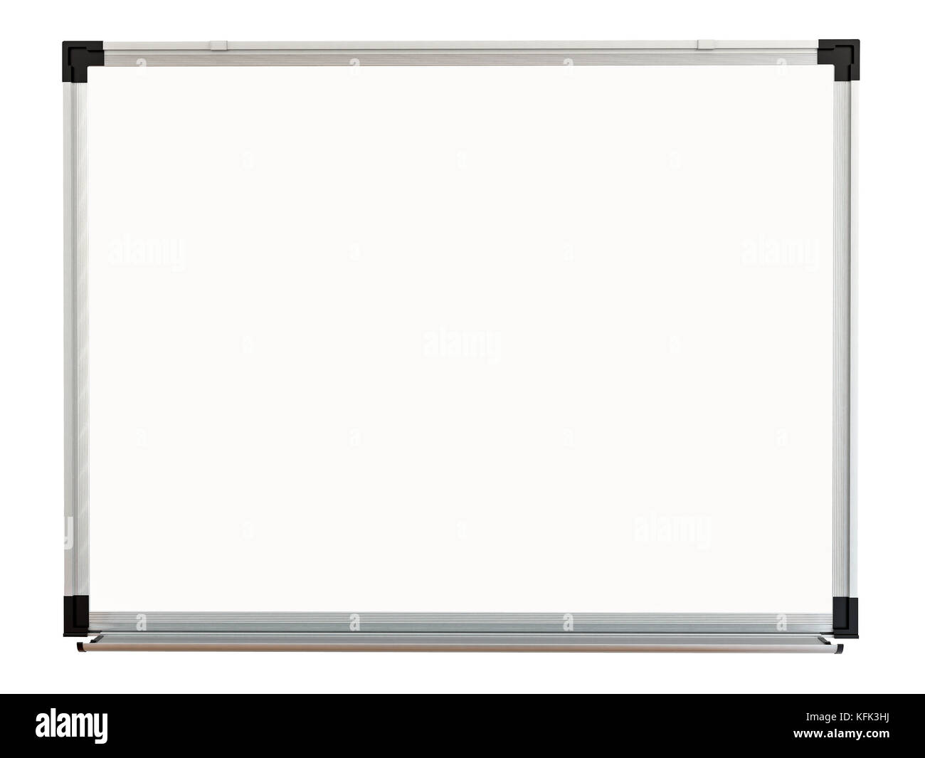 White magnetic board Stock Photo - Alamy