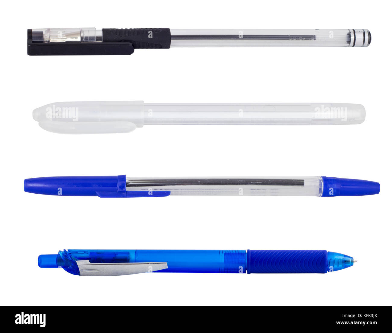 Set paper ballpoint pen hi-res stock photography and images - Alamy