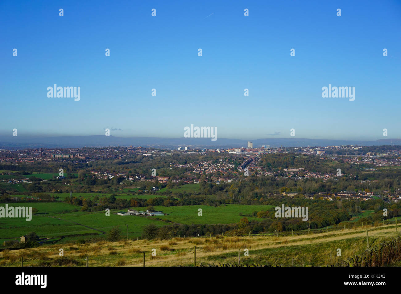Distant view of oldham hi-res stock photography and images - Alamy