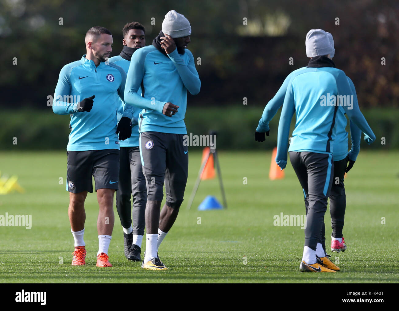 Chelsea's Danny Drinkwater during the training session at CFC Training ...