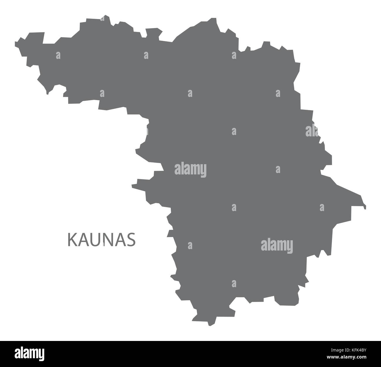 Kaunas map hi-res stock photography and images - Alamy