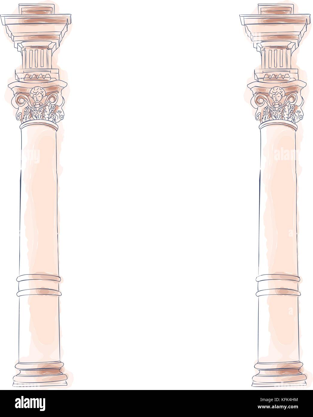 Doric ionic corinthian hi-res stock photography and images - Alamy