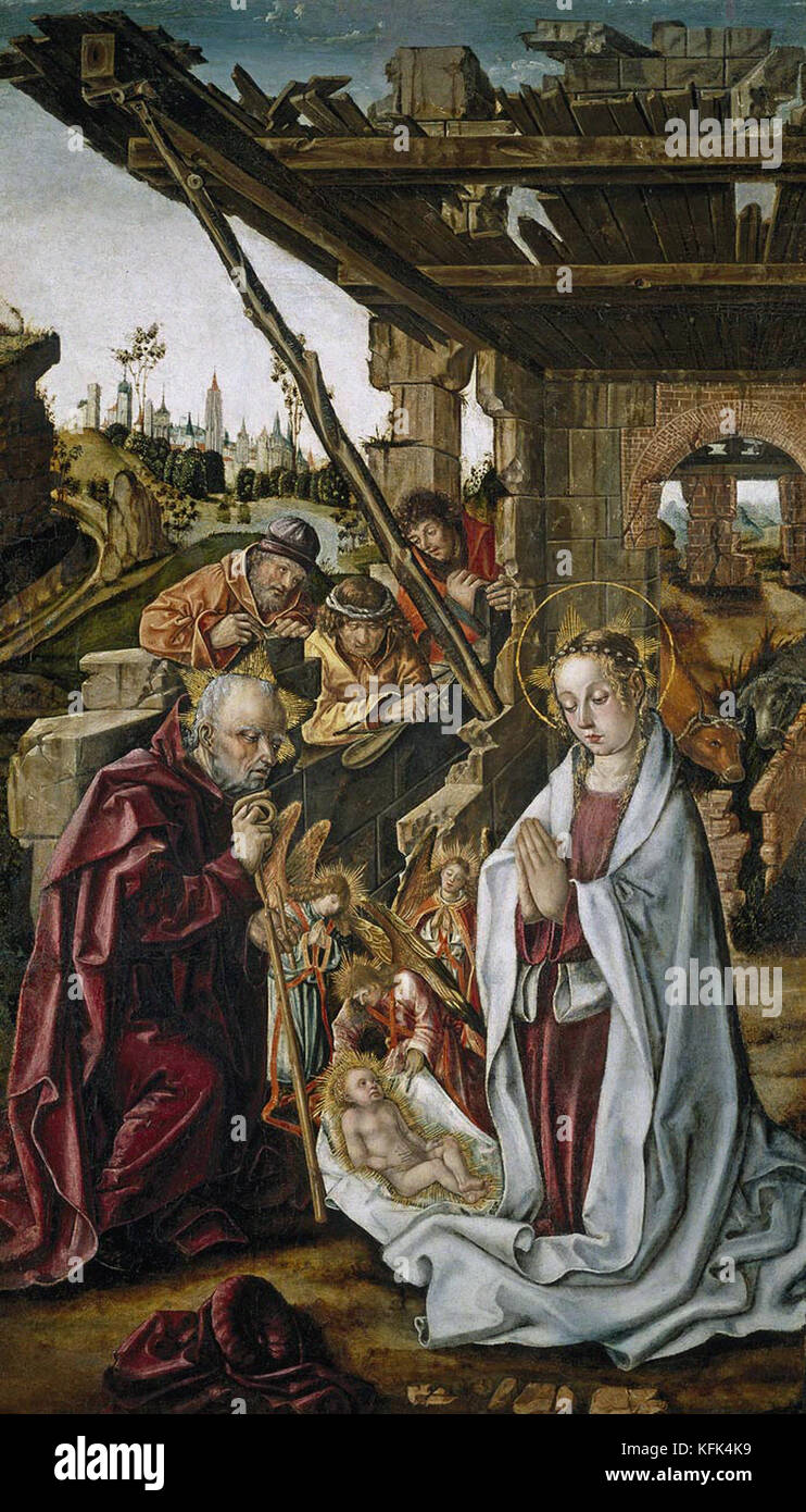 Francisco de Osona Nativity Stock Photo - Alamy