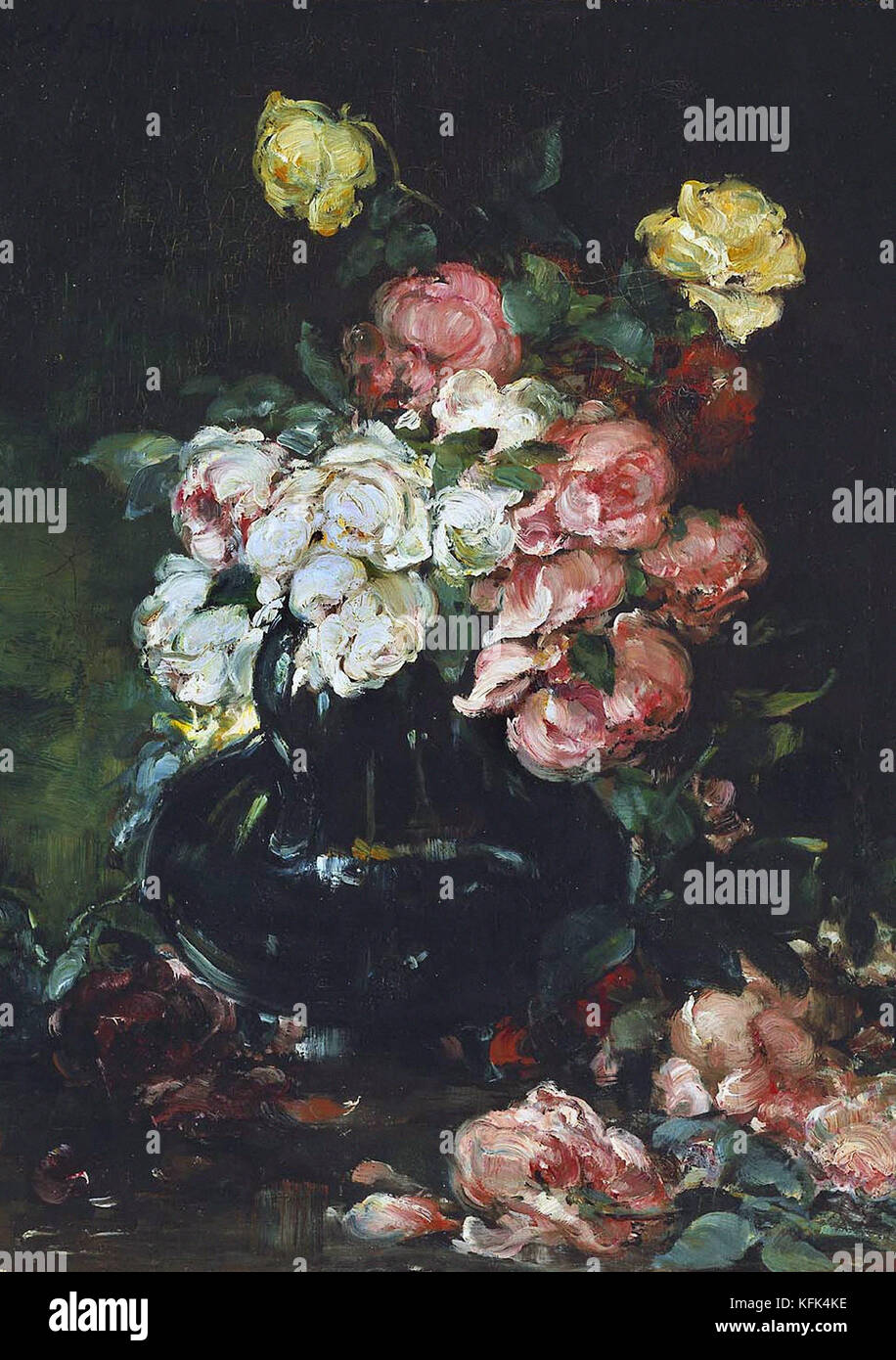 Walter Shirlaw Roses Stock Photo - Alamy