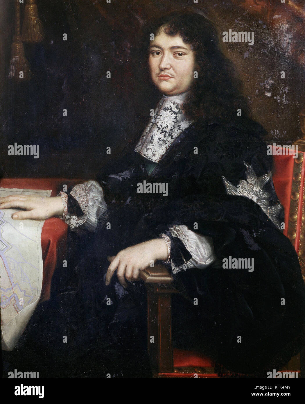 Pierre Mignard Michel le Tellier, Marquis of Louvois Stock Photo - Alamy