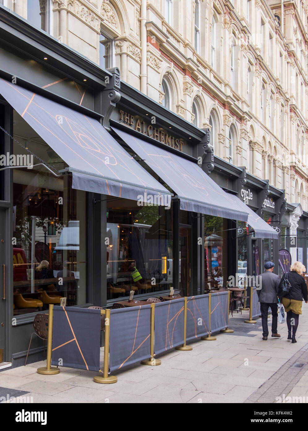 The Alchemist, Colmore Row, Birmingham Stock Photo - Alamy