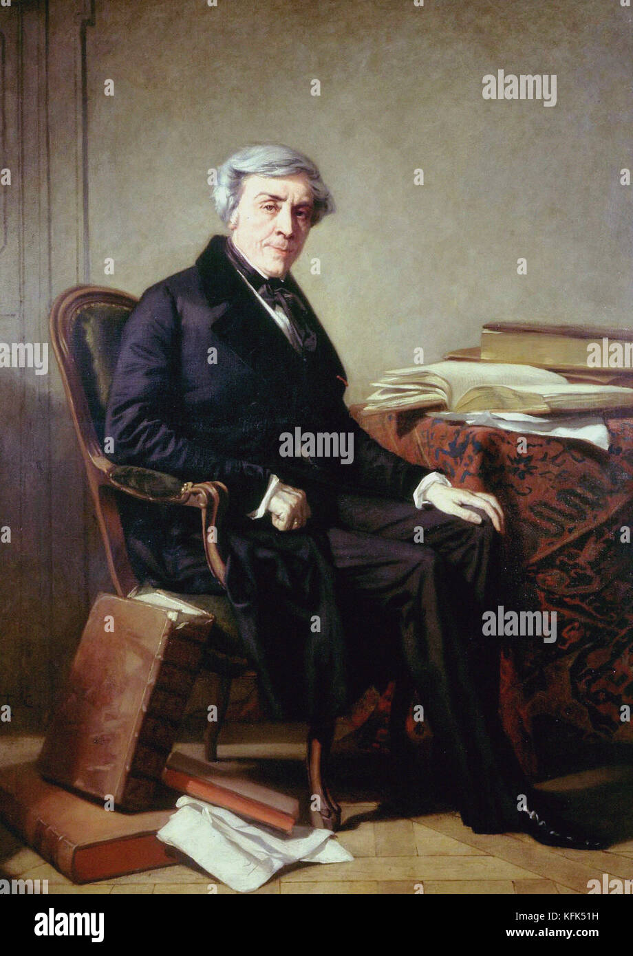 Joseph D. Court Portrait of Jules Michelet 19th century - Carnavalet ...