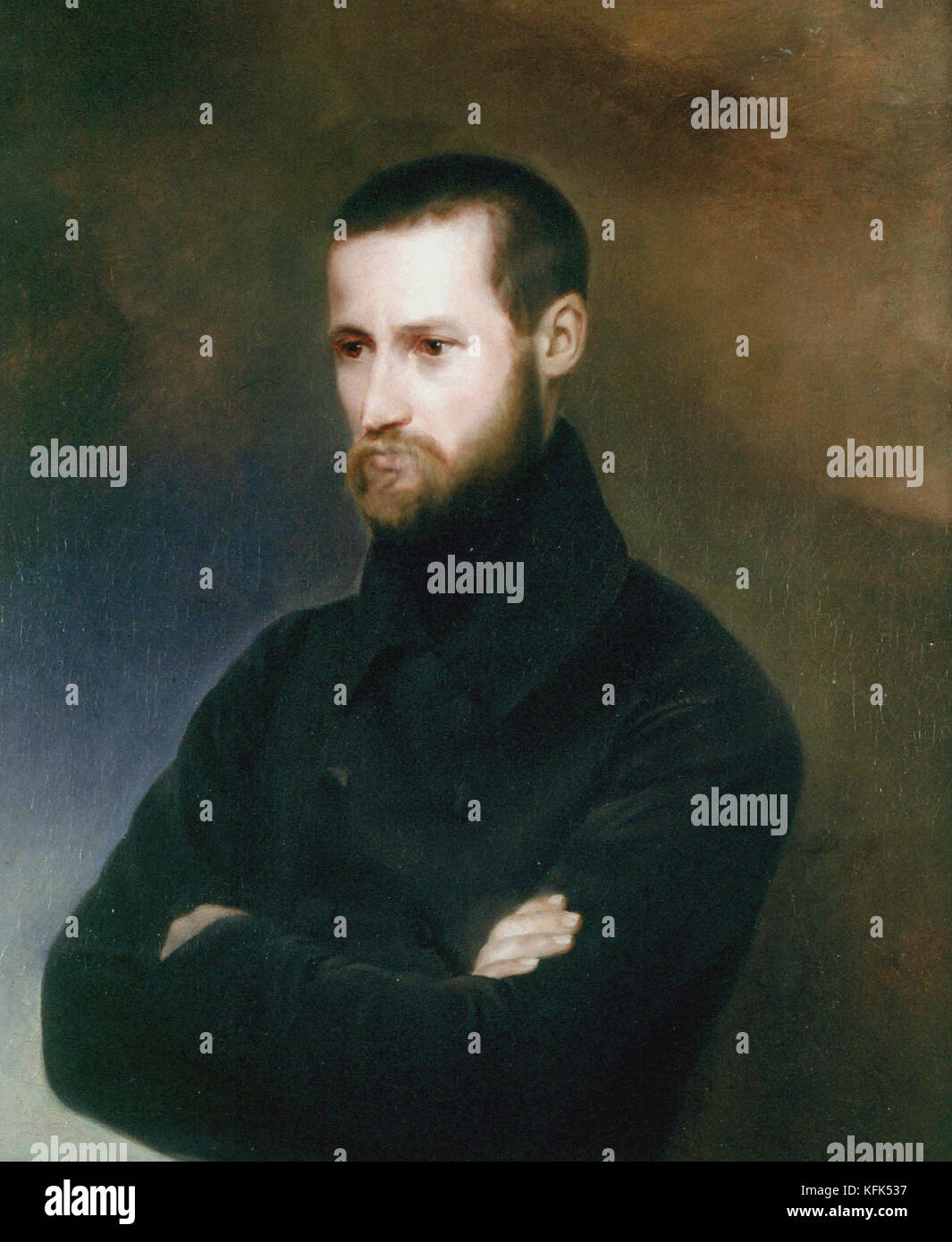 Amélie Suzanne Serre Portrait of Louis Auguste Blanqui 1835 ...