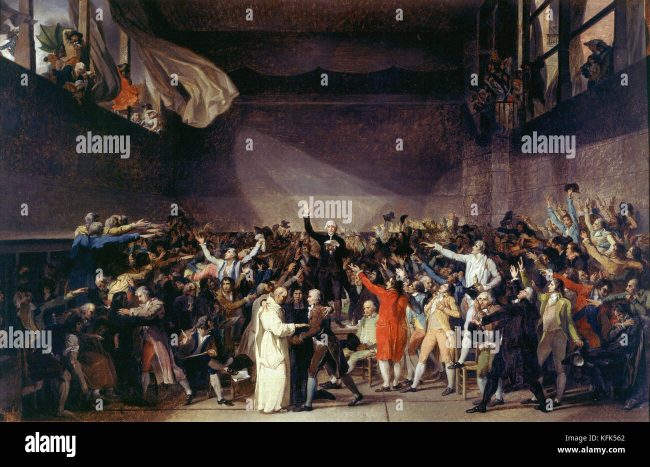 Jacques louis david le serment du jeu hi-res stock photography and ...