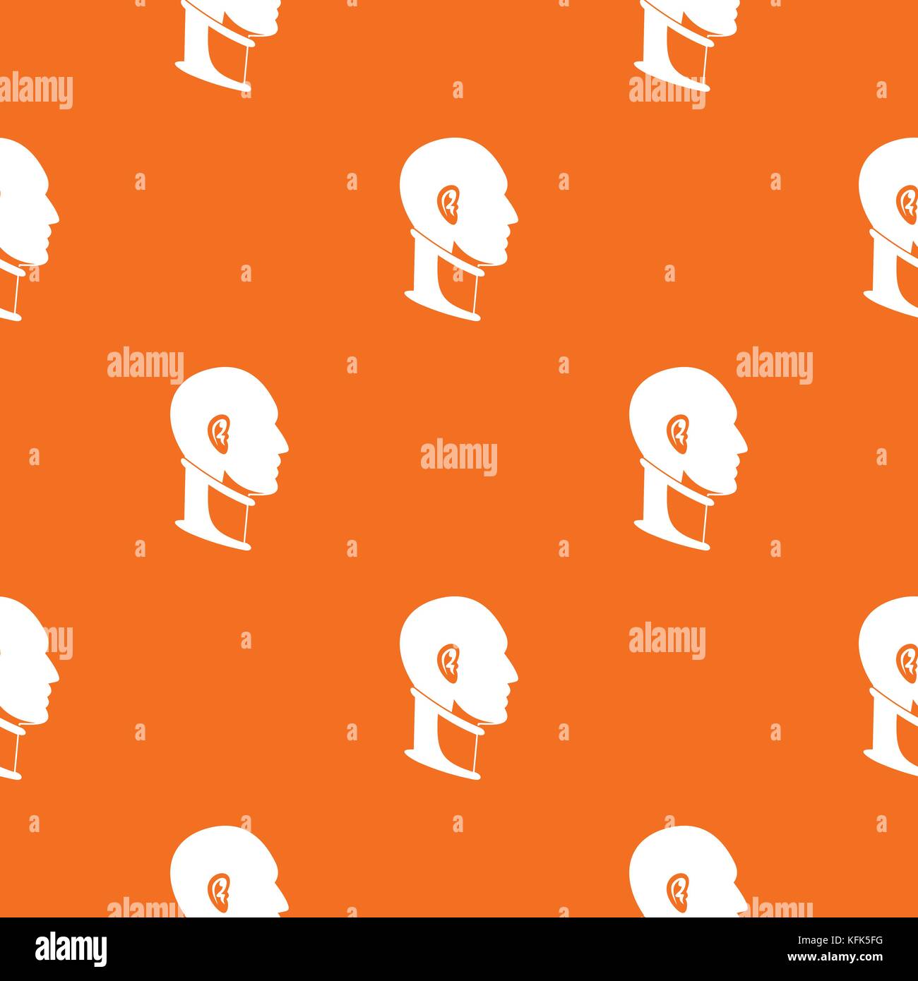 Cervical collar pattern seamless Stock Vector Image & Art - Alamy