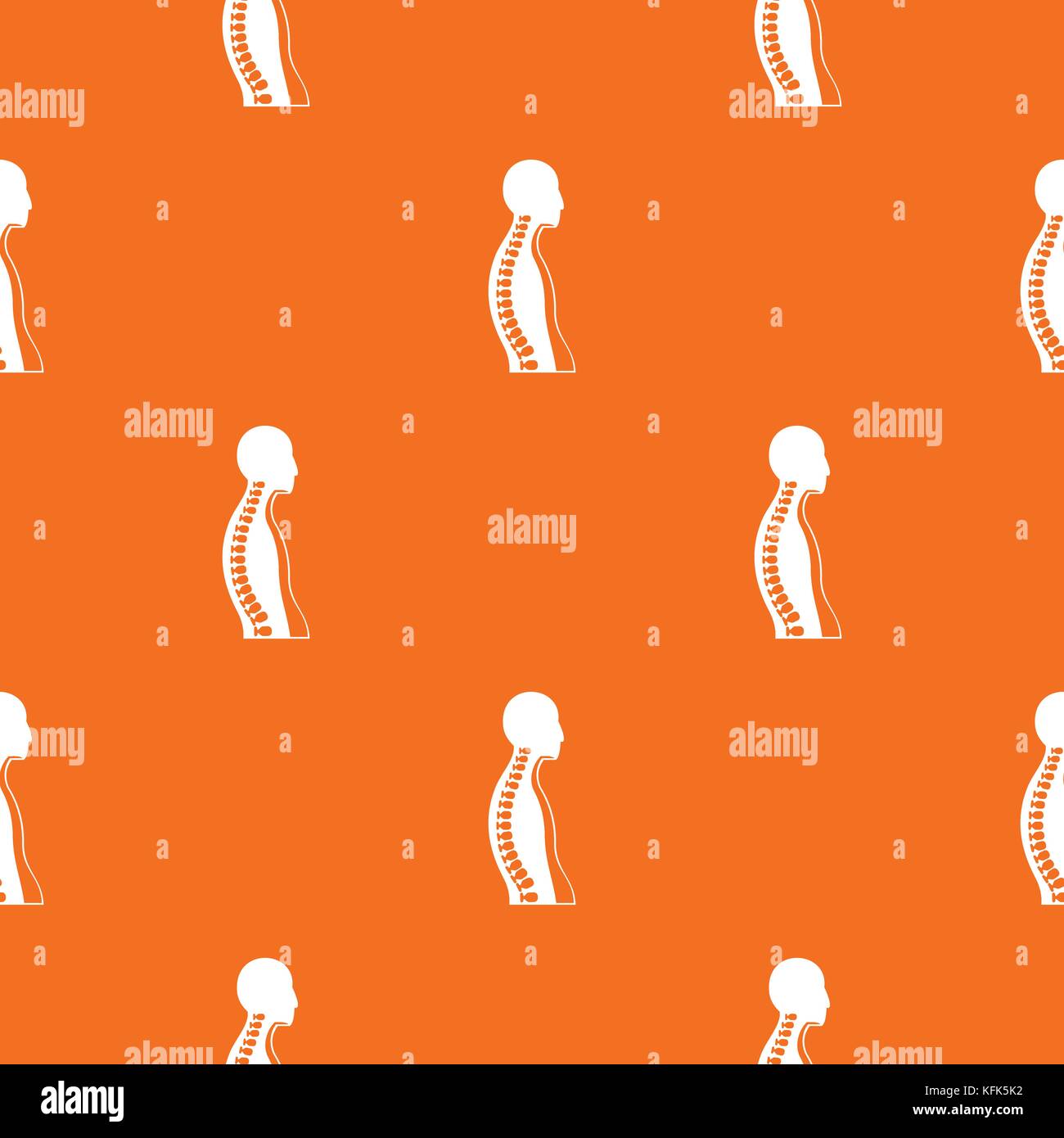 Human spine pattern seamless Stock Vector Image & Art - Alamy