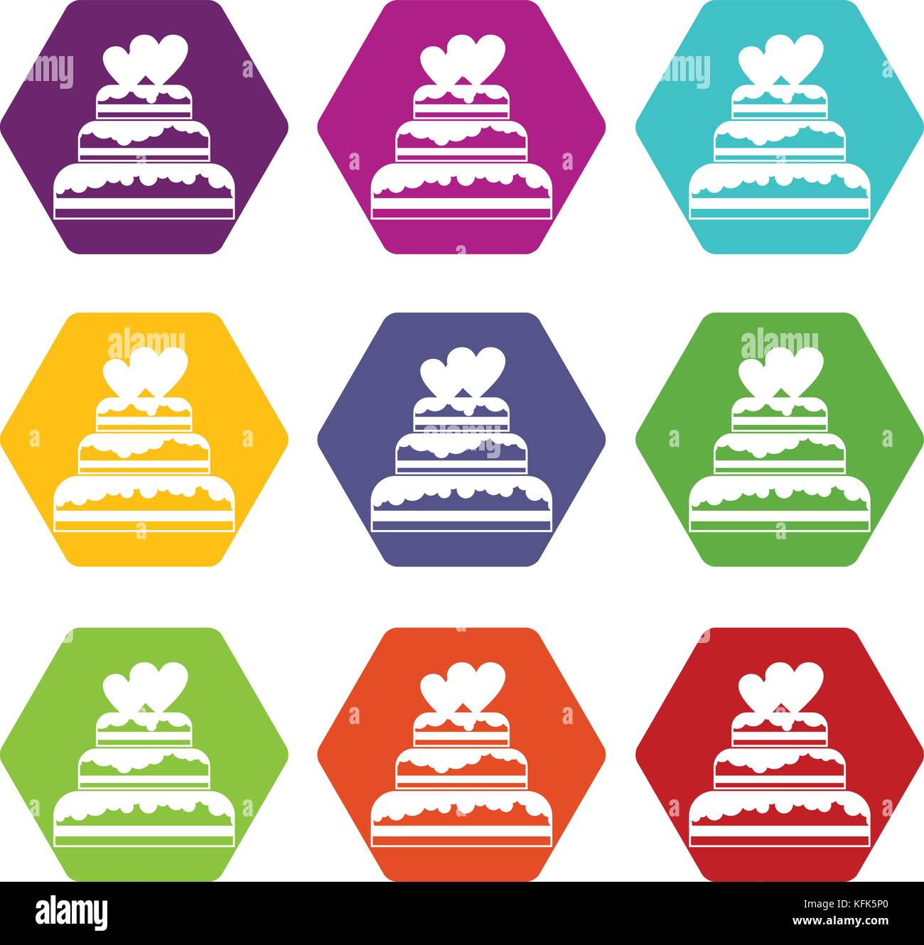 Wedding cake detail Stock Vector Images - Alamy