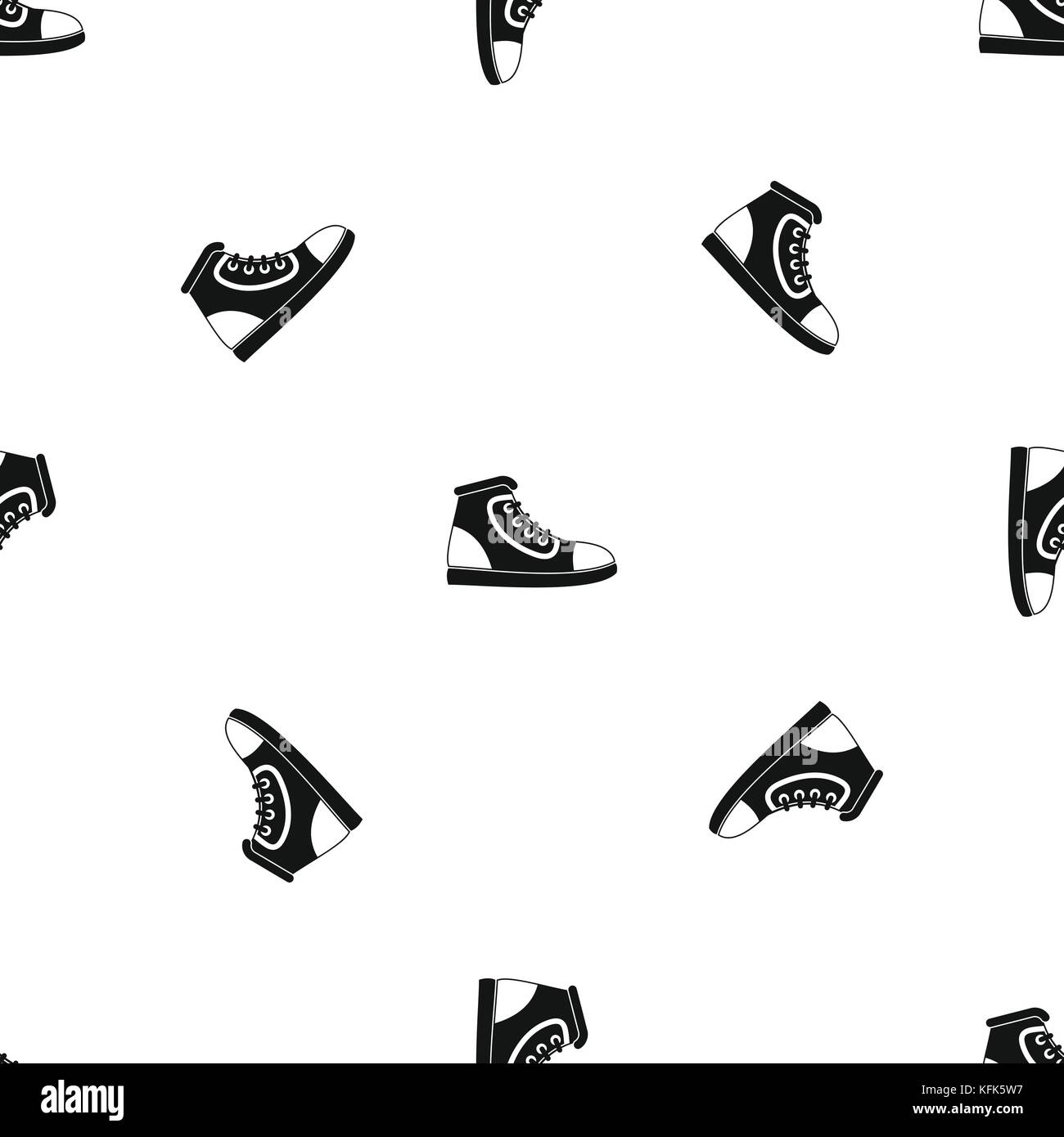 Black trainer shoe icon Black and White Stock Photos & Images - Alamy