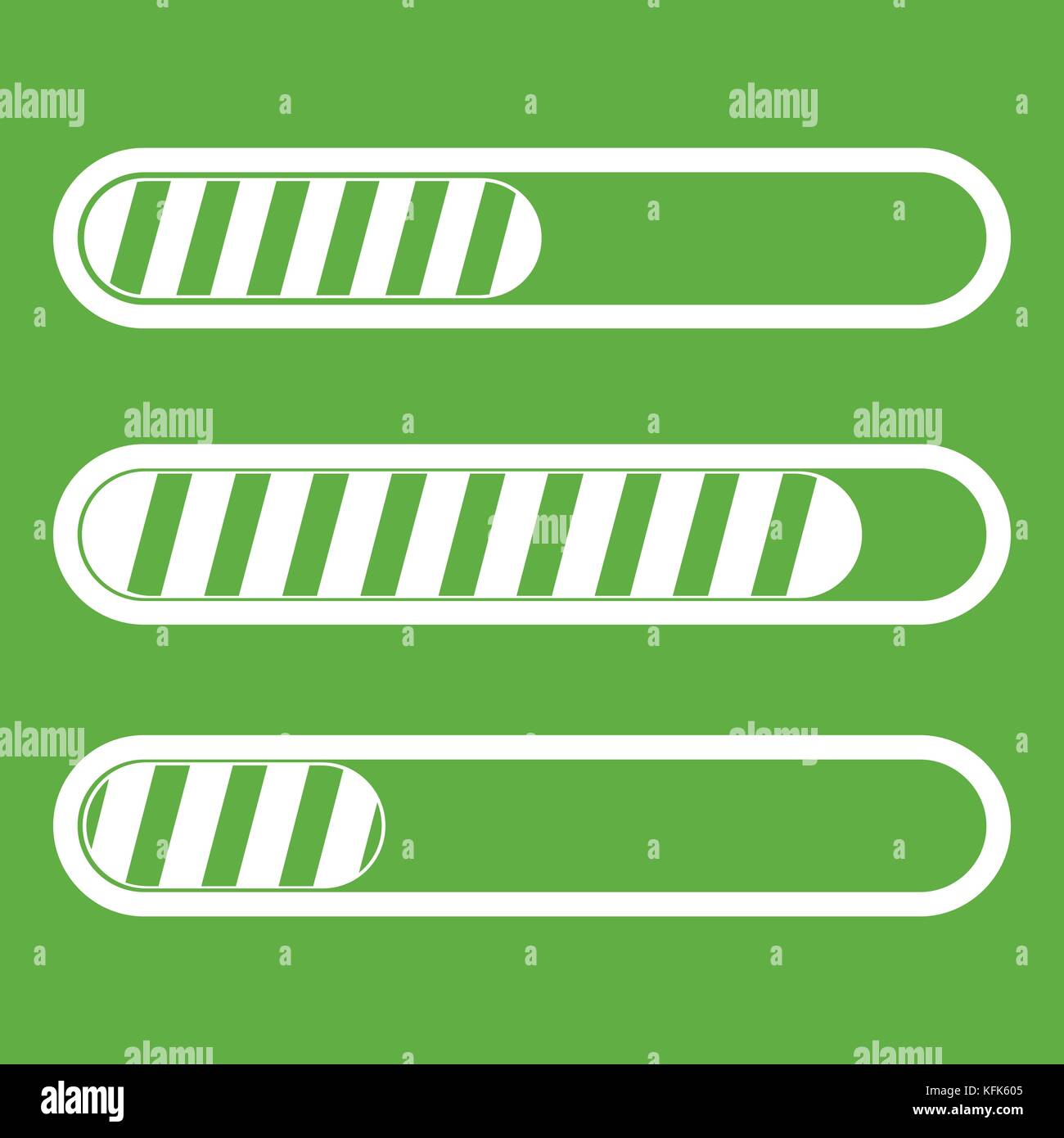 Sign horizontal columns load icon green Stock Vector Image & Art - Alamy