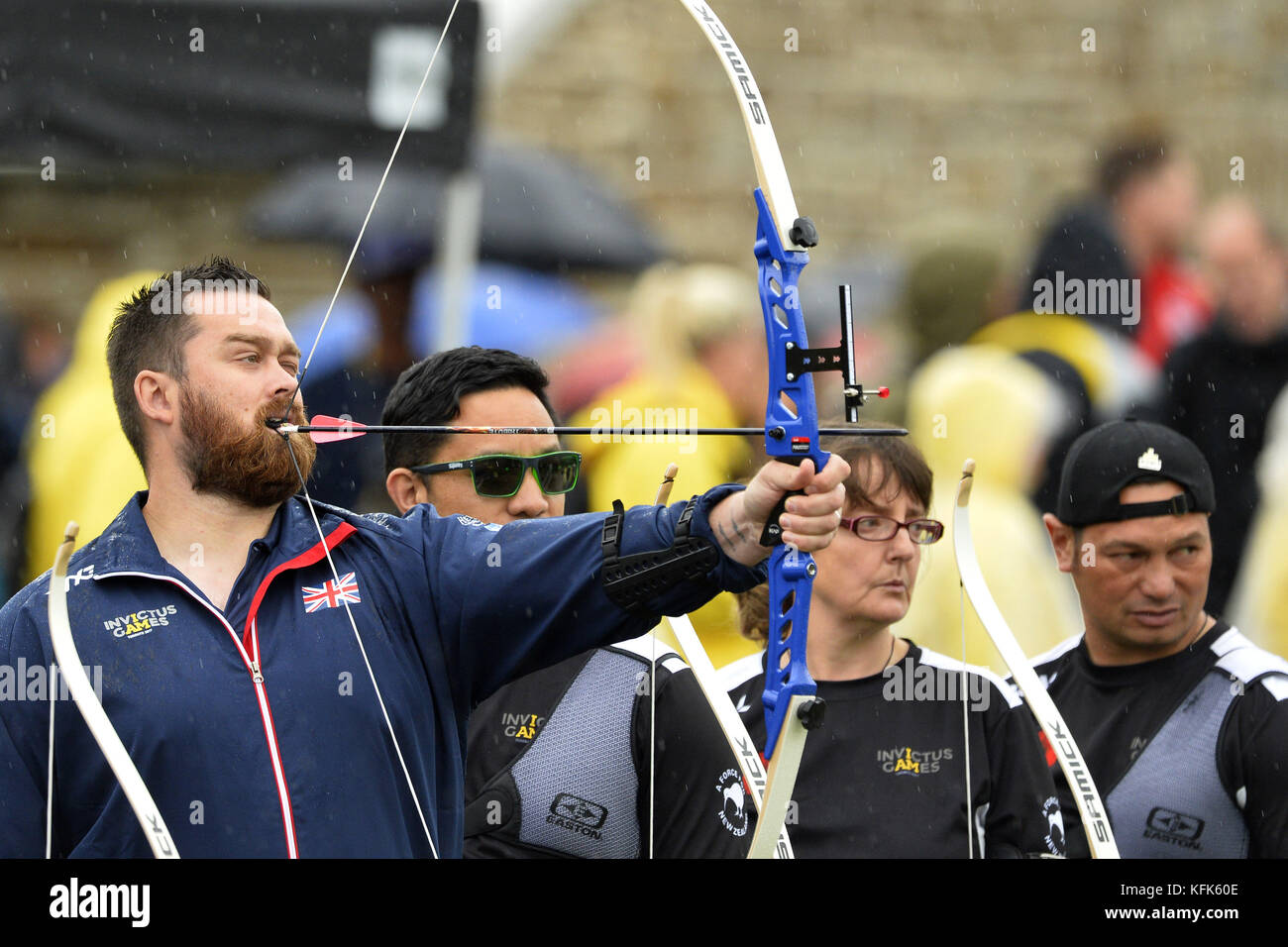 The Invictus Games - Archery Featuring: Great Britain Team Where ...