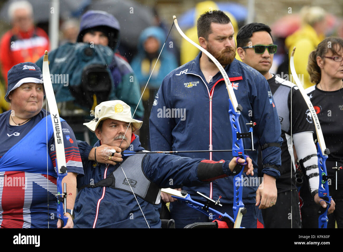 The Invictus Games - Archery Featuring: Great Britain Team Where ...