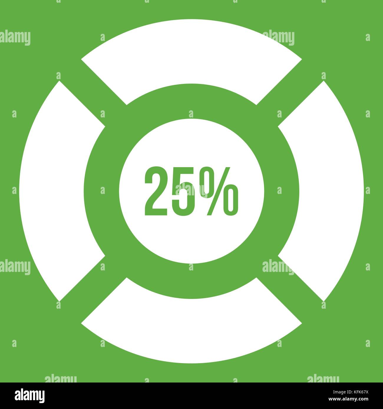 Sign 25 load icon green Stock Vector Image & Art - Alamy