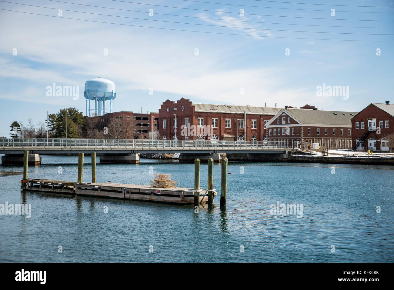 US Navy dockers in Portsmouth NH Stock Photo - Alamy