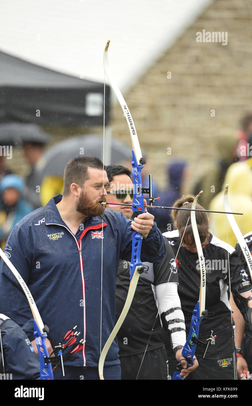The Invictus Games - Archery Featuring: Great Britain Team Where ...