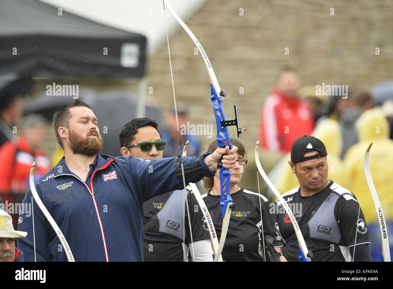 The Invictus Games - Archery Featuring: Great Britain Team Where ...