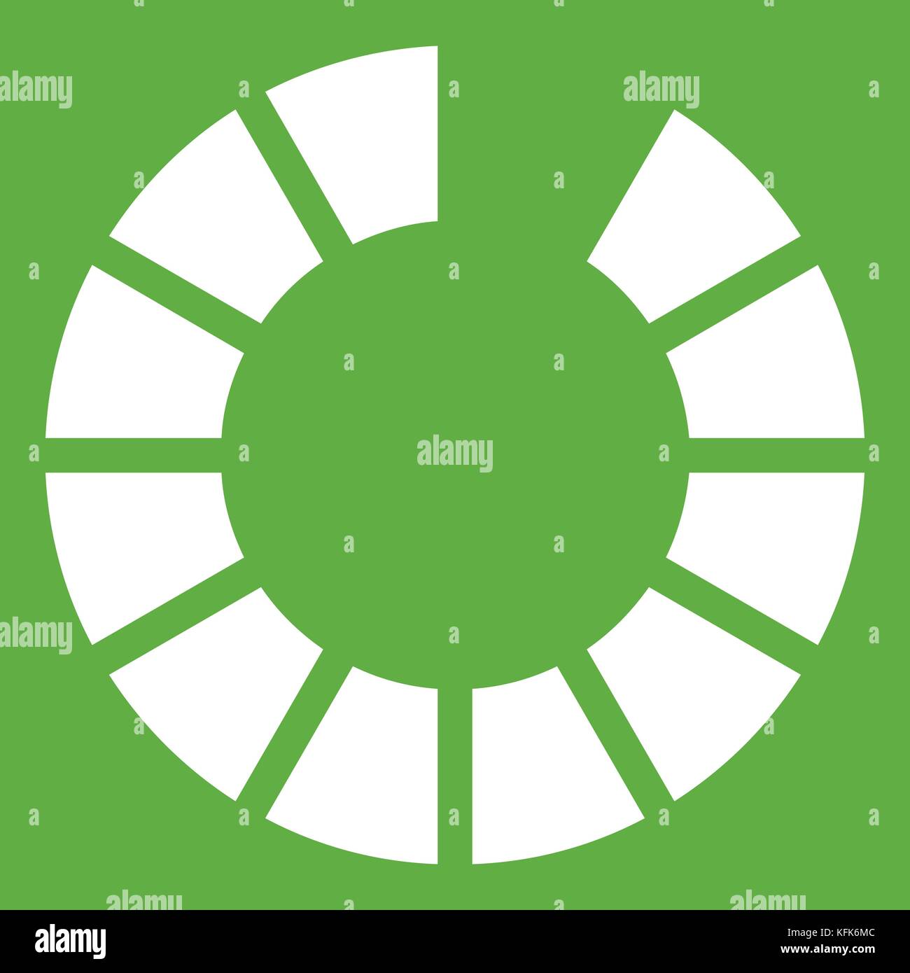 Sign waiting download on internet icon green Stock Vector Image & Art ...