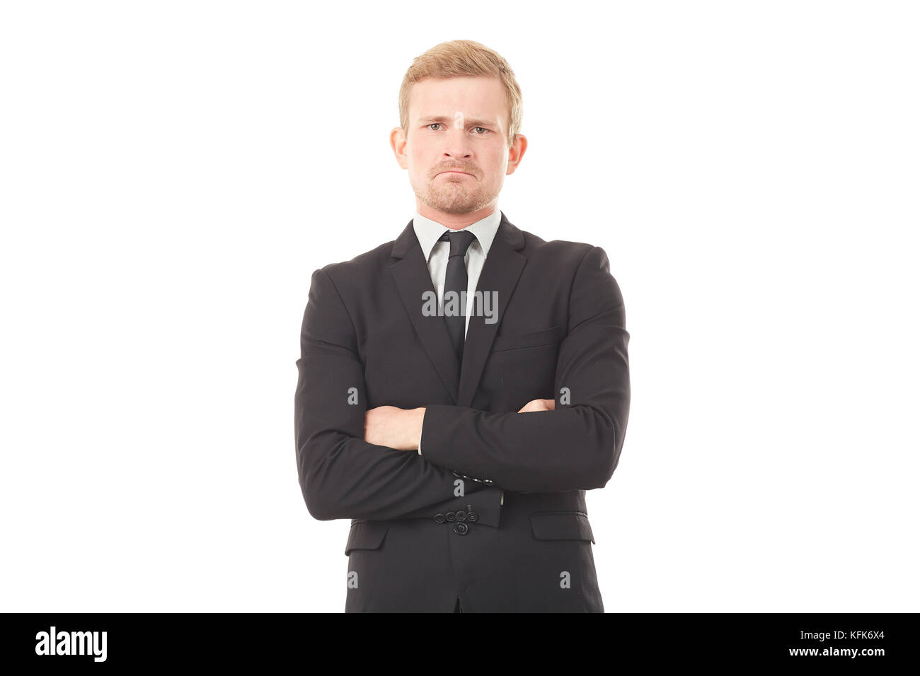 Displeased worker hi-res stock photography and images - Alamy