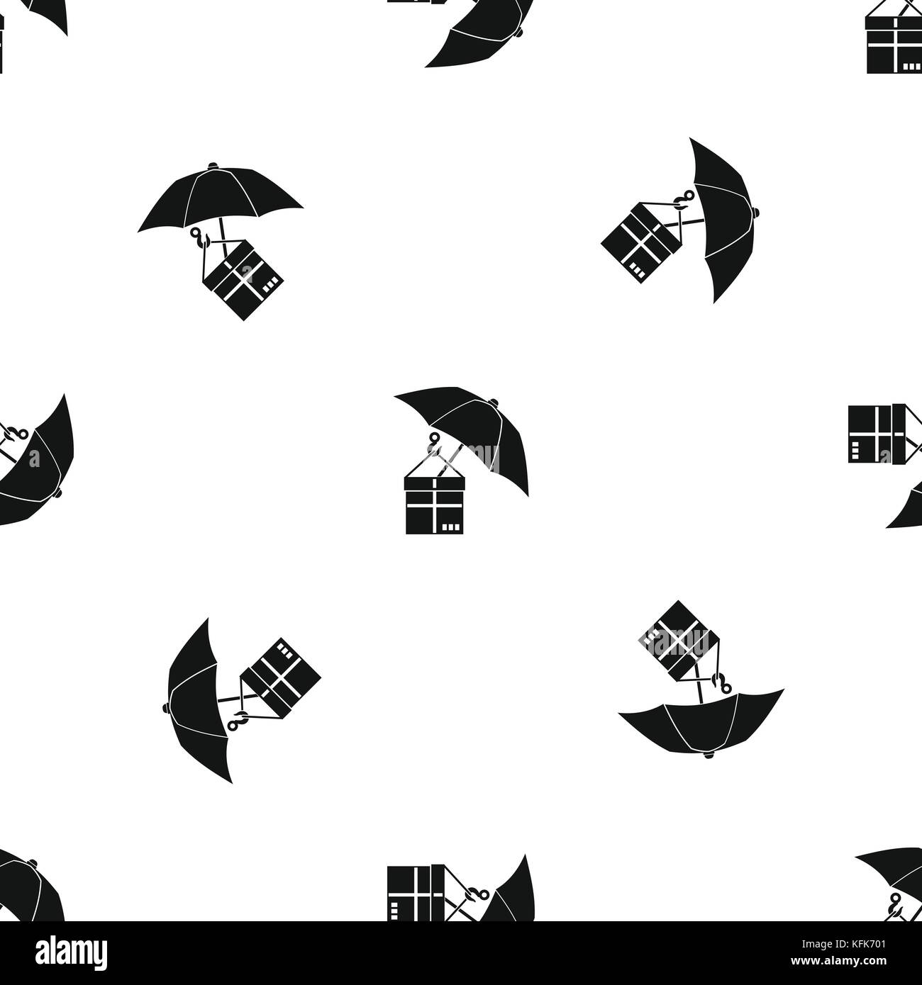 Delivery gift cardboard box falling Stock Vector Images - Alamy