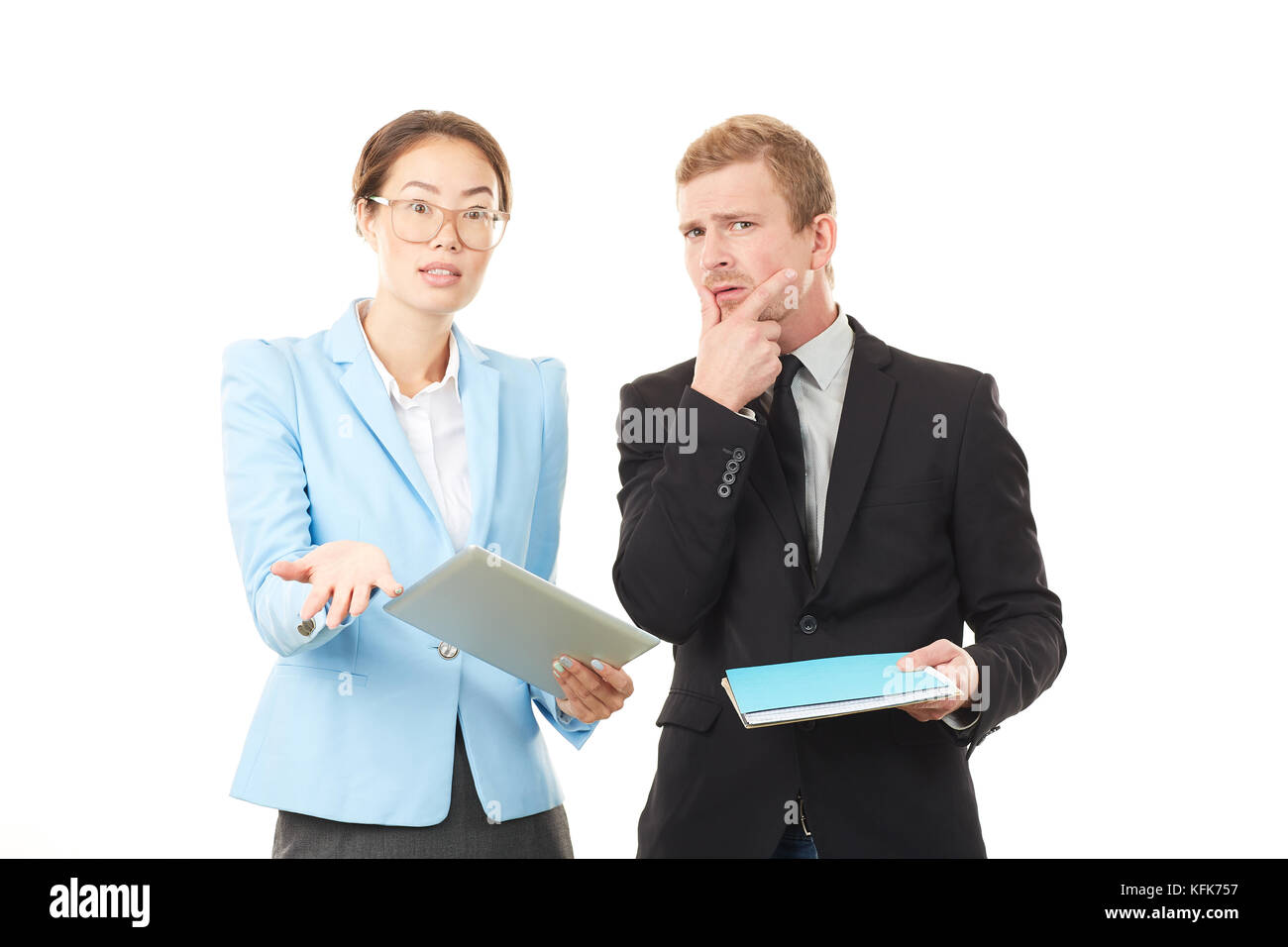 Two people asking hi-res stock photography and images - Alamy