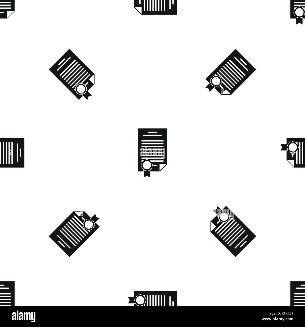 Contract pattern seamless black Stock Vector Image & Art - Alamy