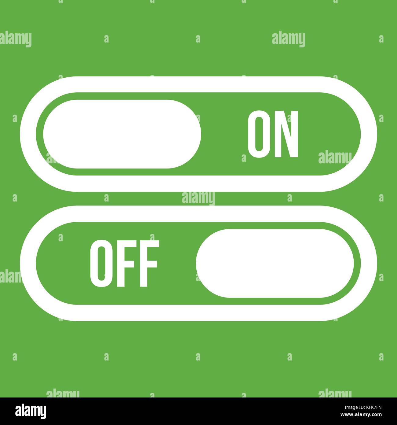Correct on off button hi-res stock photography and images - Alamy