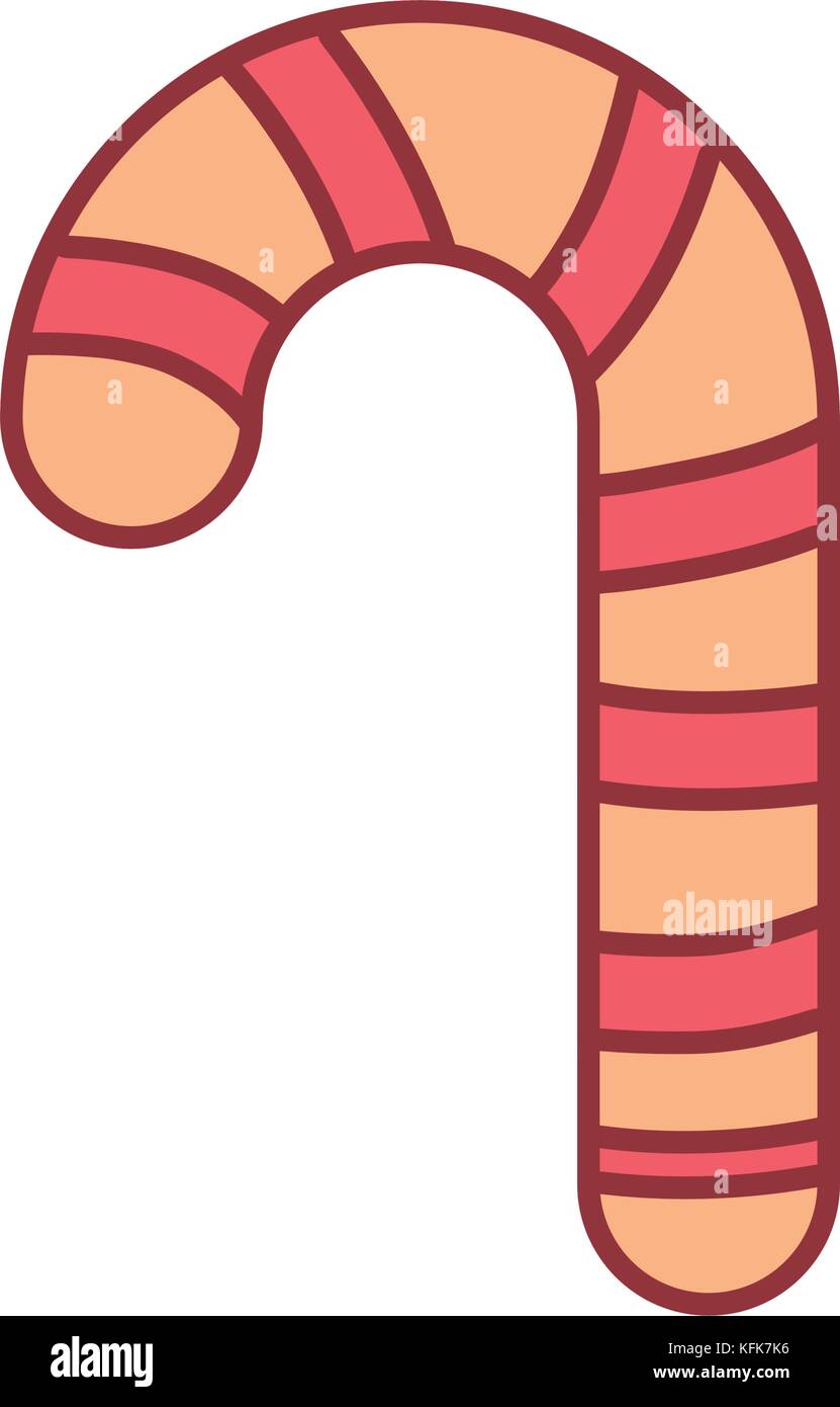 christmas cane vector illustration Stock Vector Image & Art - Alamy