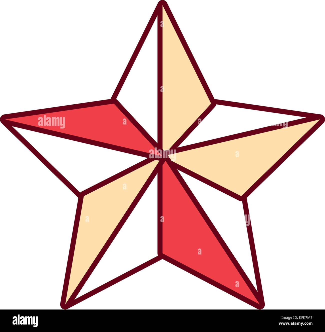 christmas star vector illustration Stock Vector Image & Art - Alamy