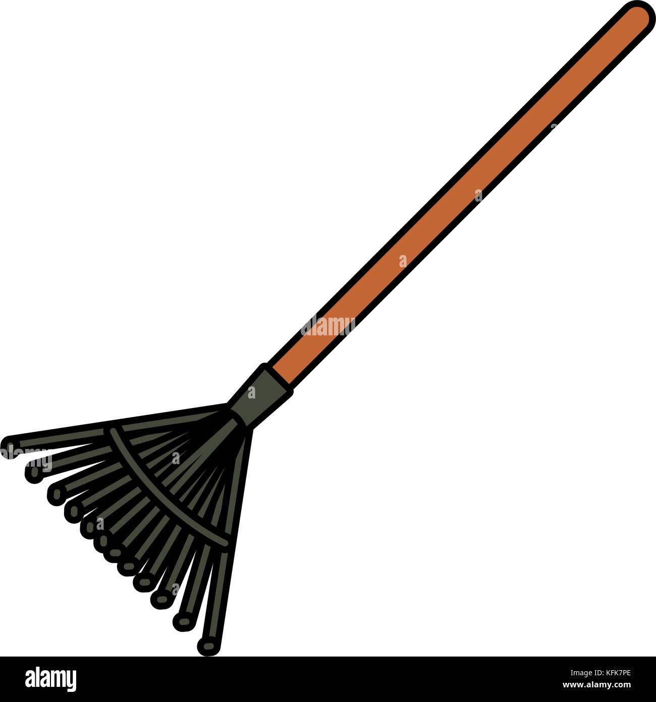rake vector illustration Stock Vector Image & Art - Alamy