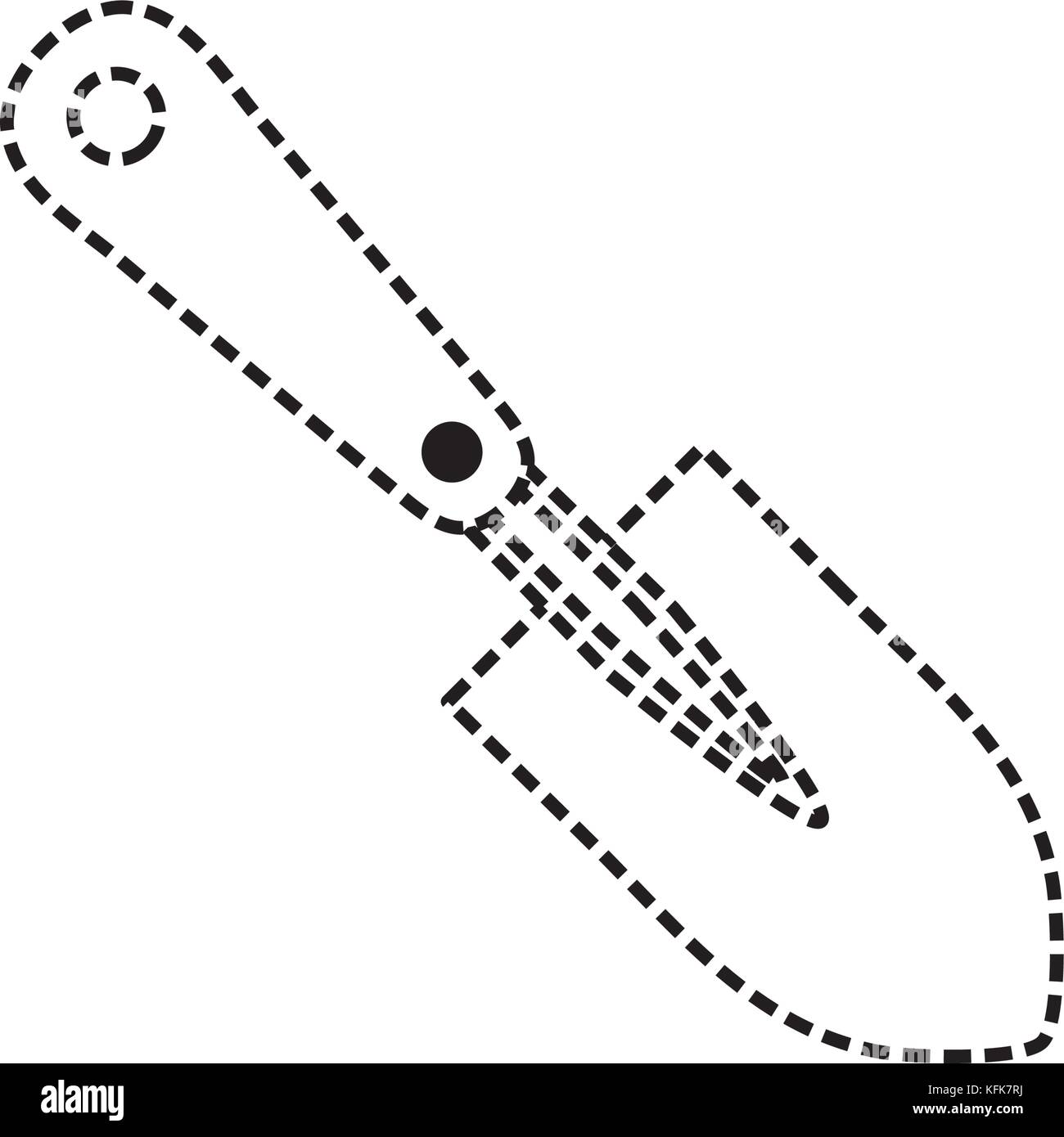 trowel vector illustration Stock Vector Image & Art - Alamy