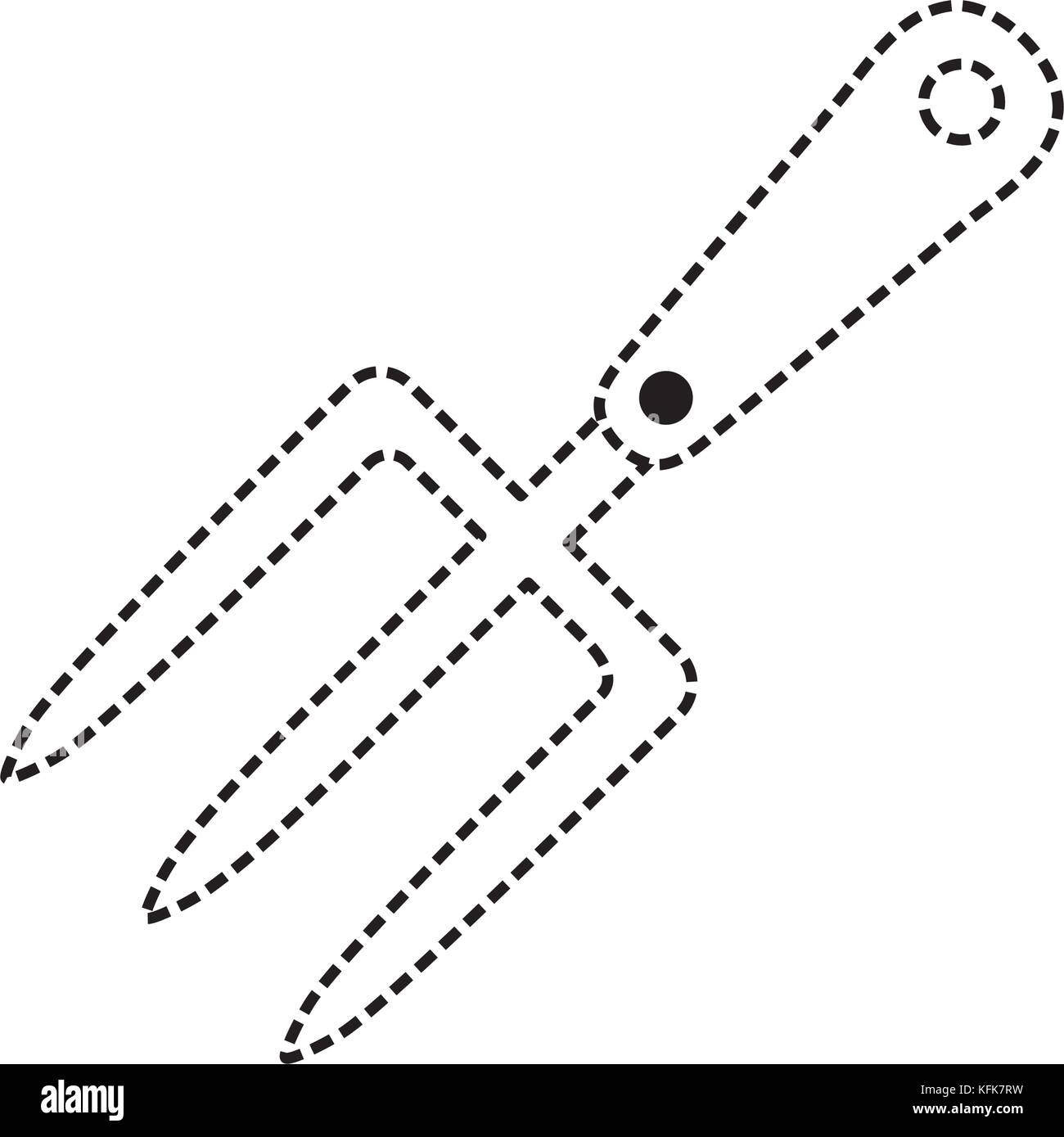 hand fork vector illustration Stock Vector Image & Art - Alamy