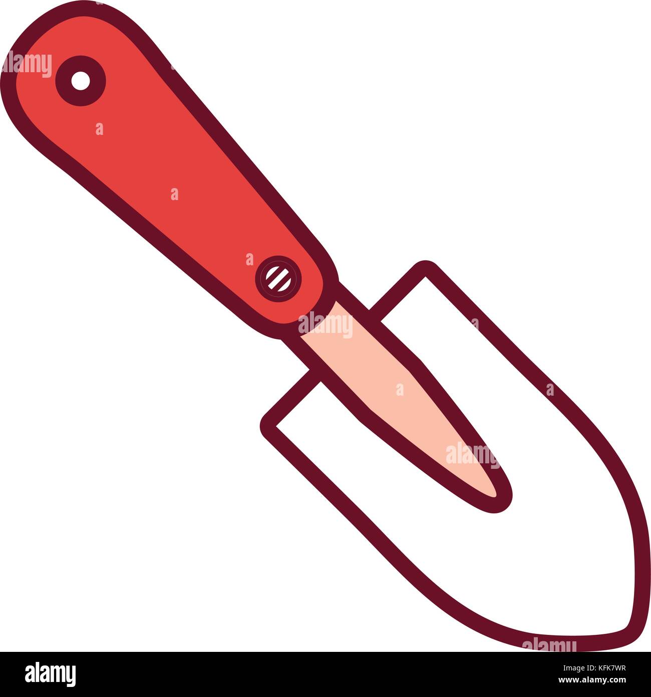 trowel vector illustration Stock Vector Image & Art - Alamy