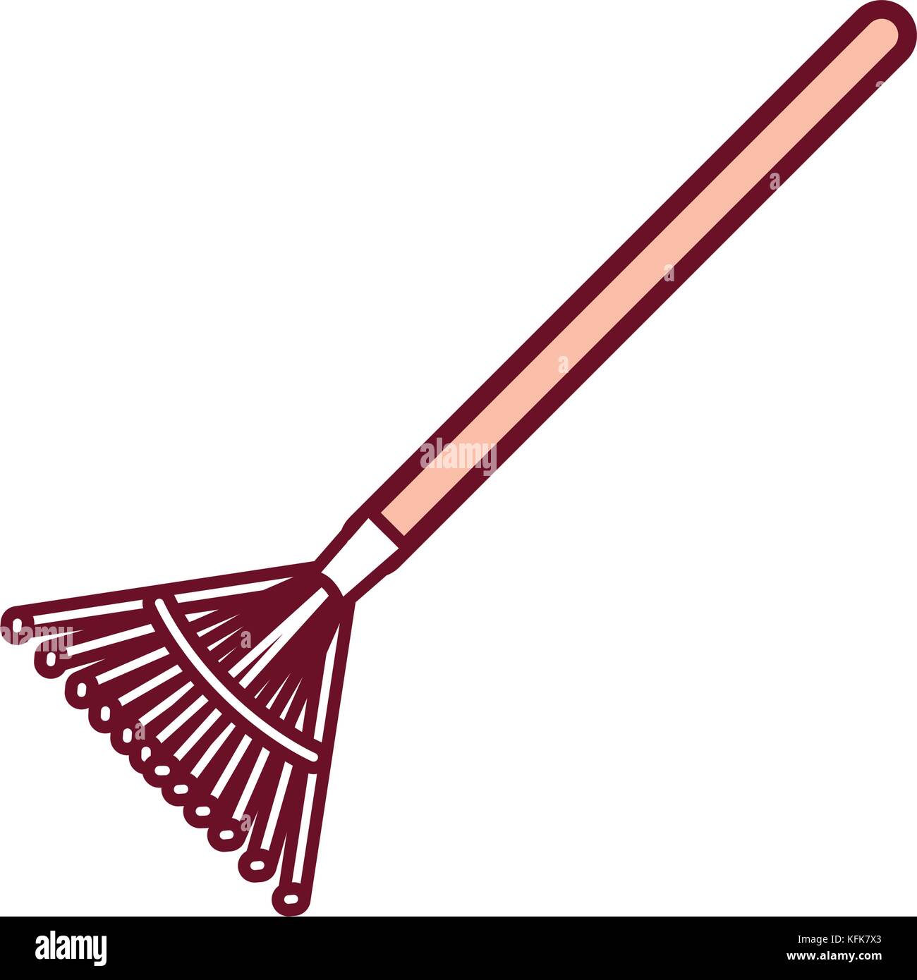rake vector illustration Stock Vector Image & Art - Alamy
