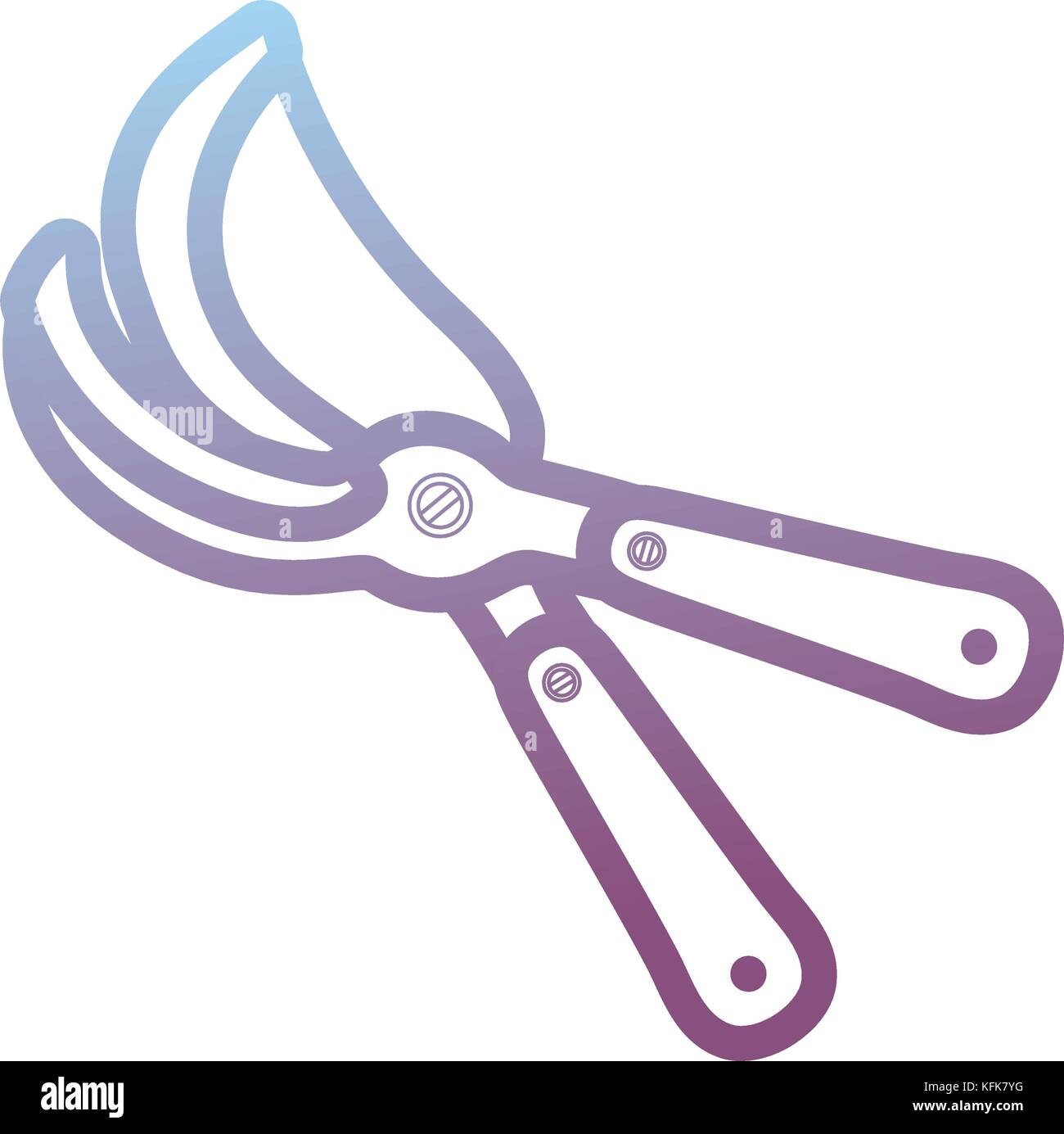 pruner vector illustration Stock Vector Image & Art - Alamy