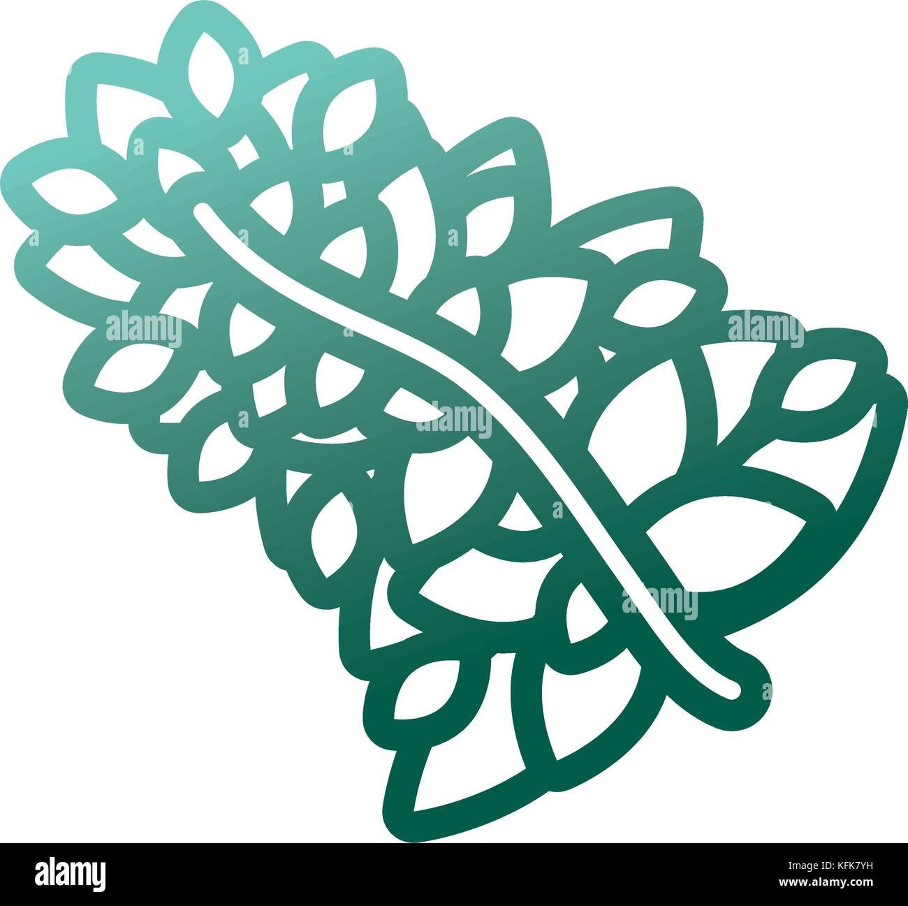 leaves vector illustration Stock Vector Image & Art - Alamy