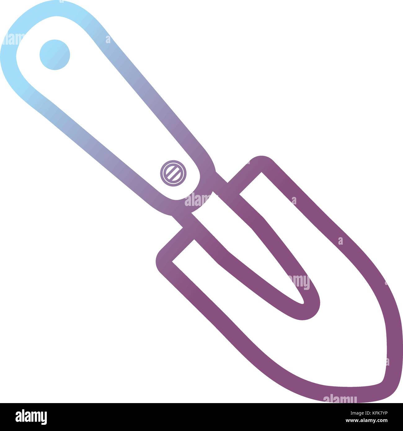 trowel vector illustration Stock Vector Image & Art - Alamy
