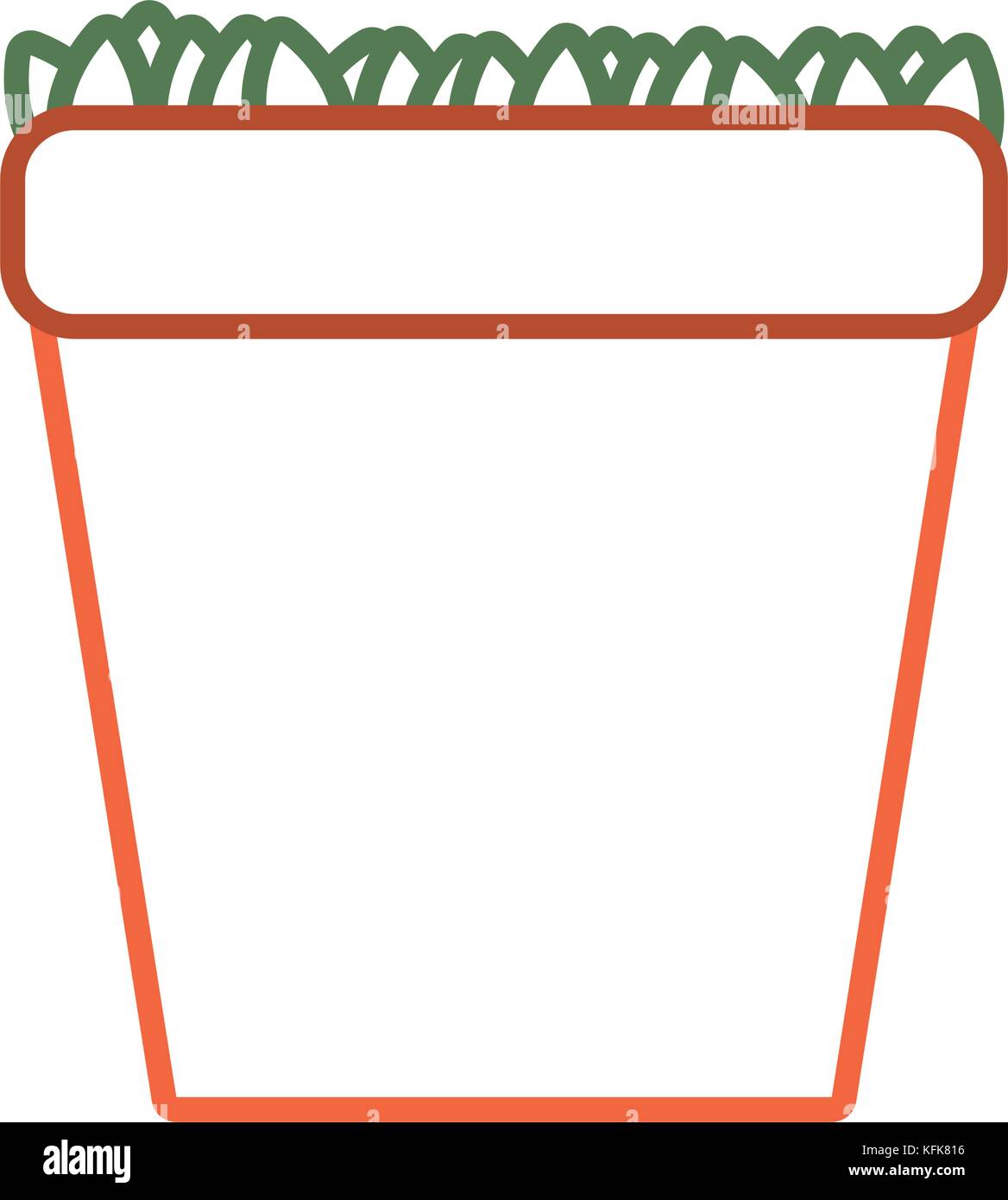 flowerpot vector illustration Stock Vector Image & Art - Alamy