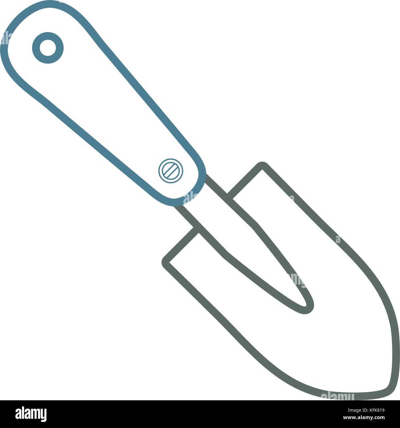 trowel vector illustration Stock Vector Image & Art - Alamy