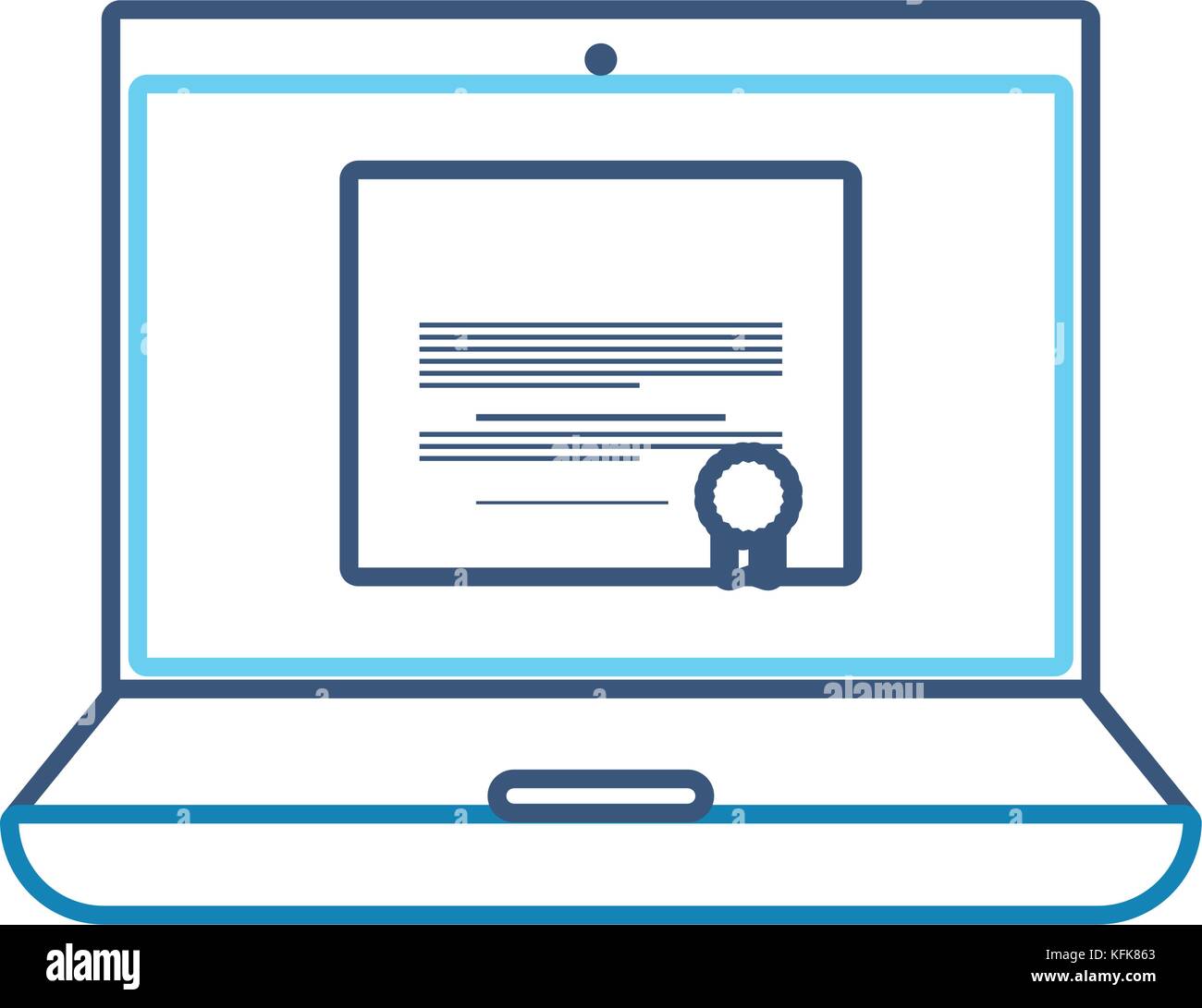 laptop vector illustration Stock Vector Image & Art - Alamy