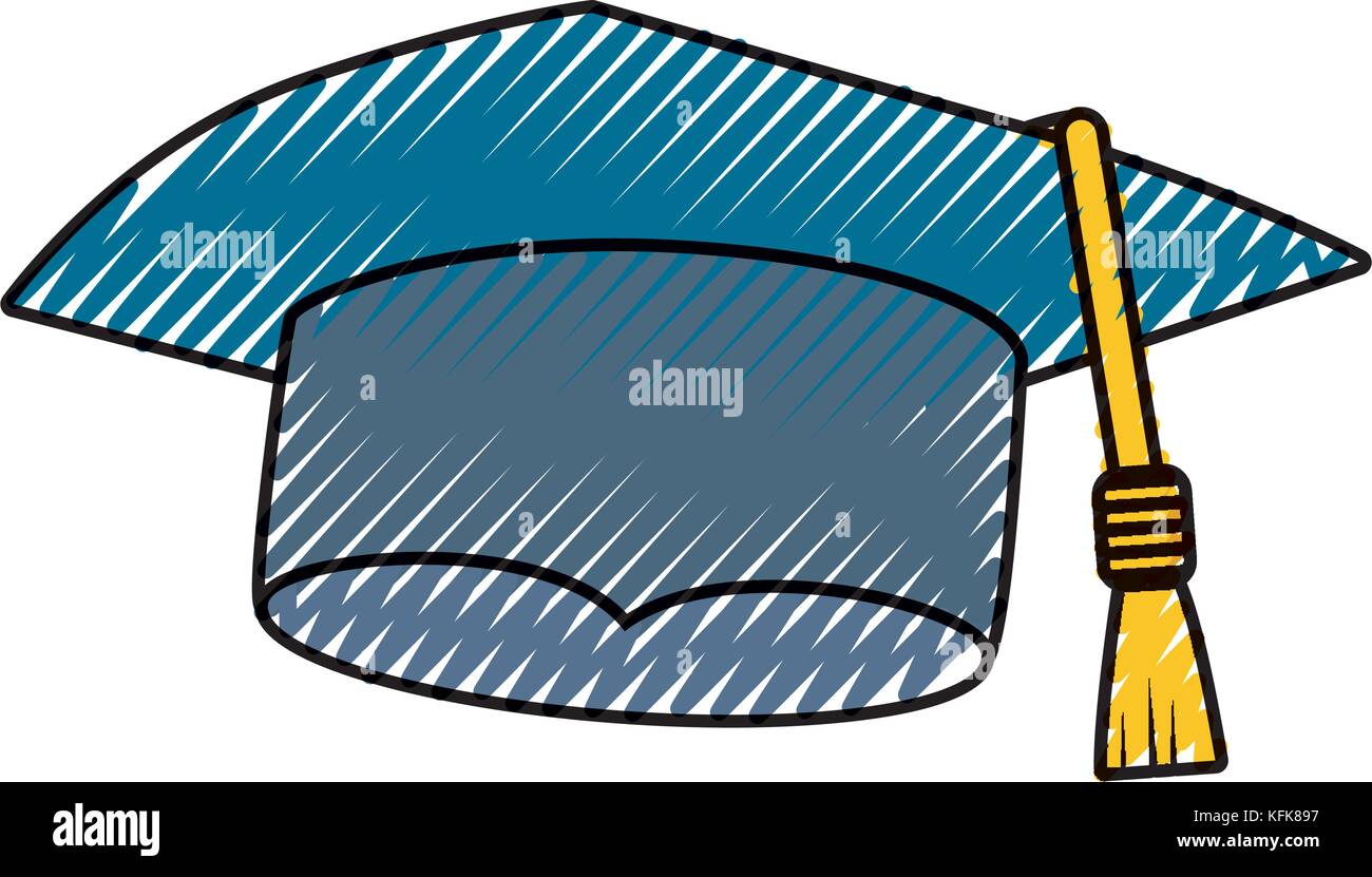 graduation cap vector illustration Stock Vector Image & Art - Alamy