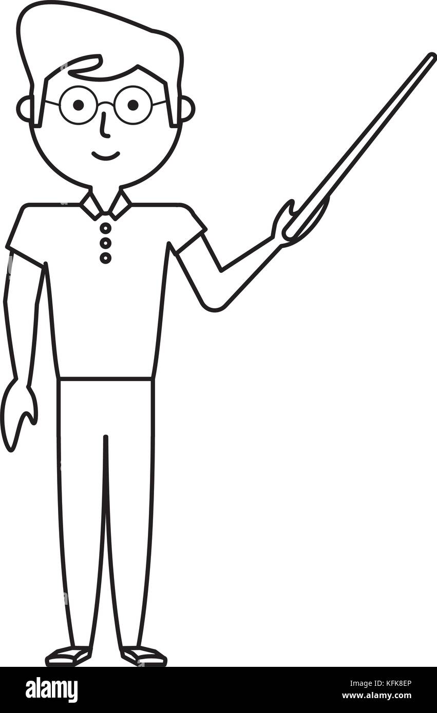 teacher man icon Stock Vector Image & Art - Alamy