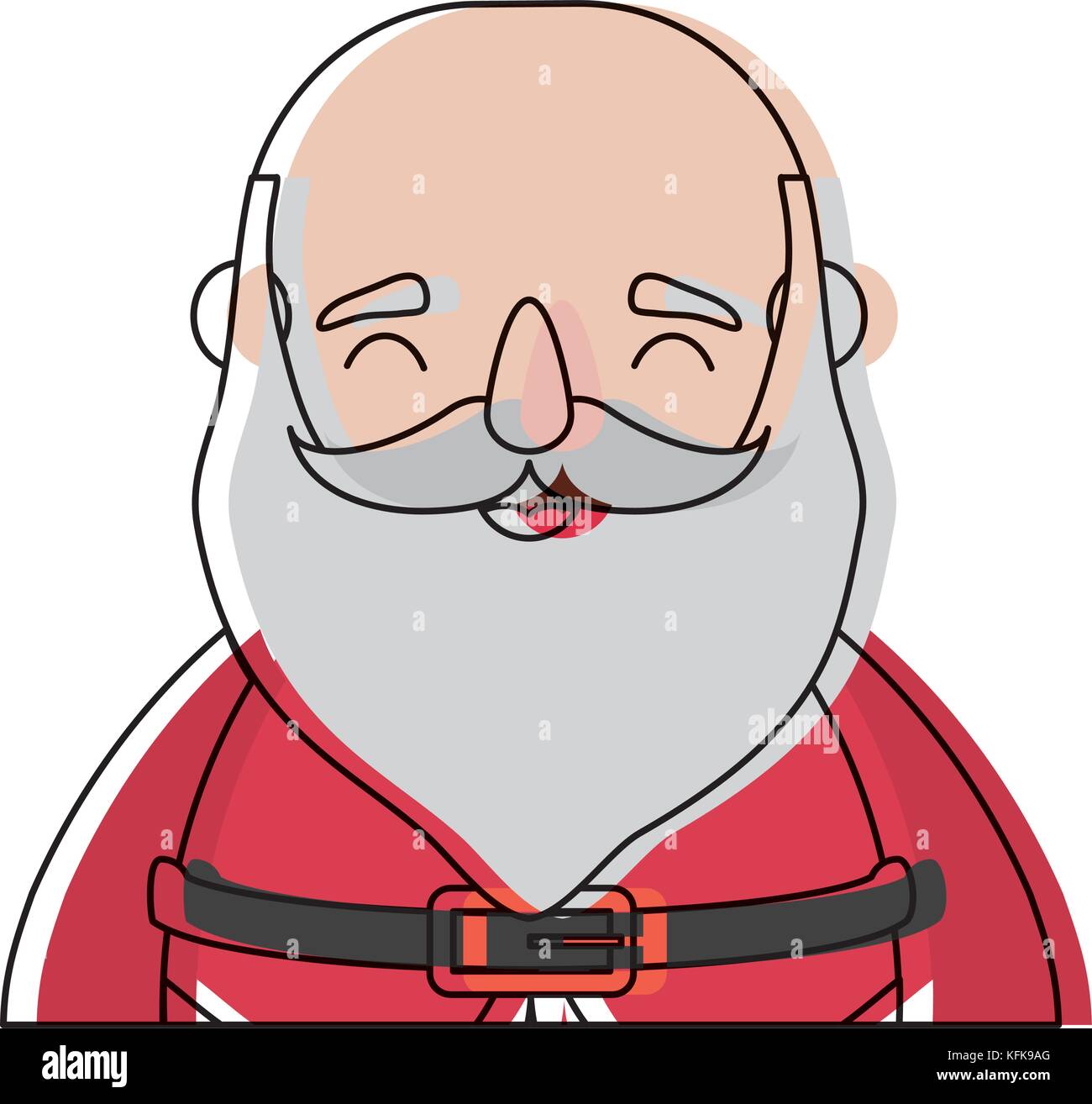 santa claus icon Stock Vector Image & Art - Alamy
