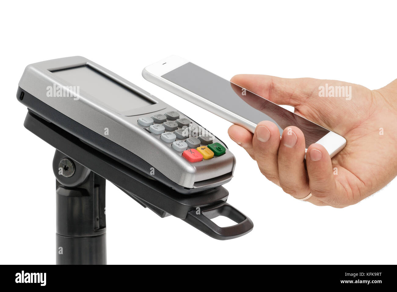 Nfc technology contactless payment hi-res stock photography and images ...